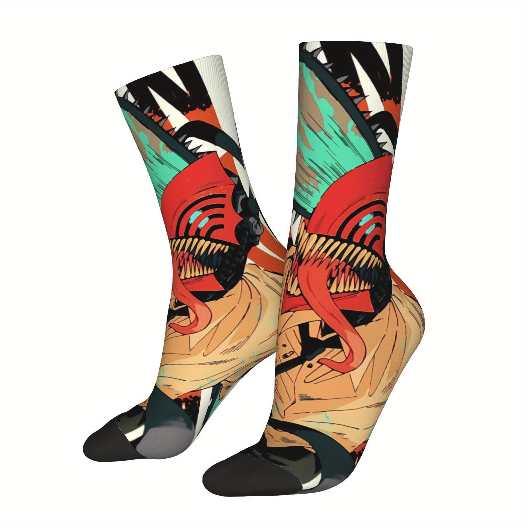 Chainsaw Man-Socks – Weebforce Anime Party & Print